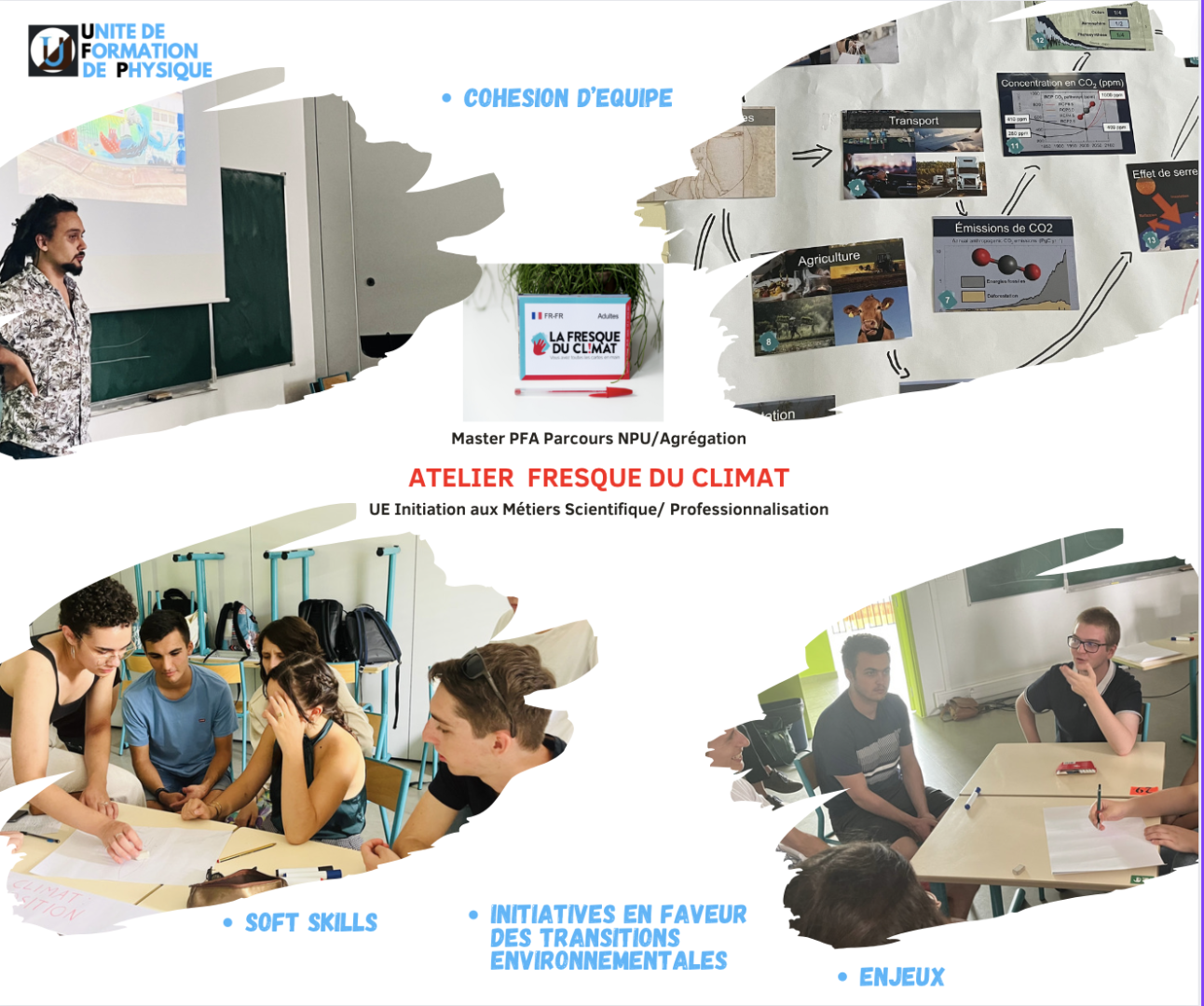 Se saisir des enjeux climatiques et faire le lien avec la Physique ...